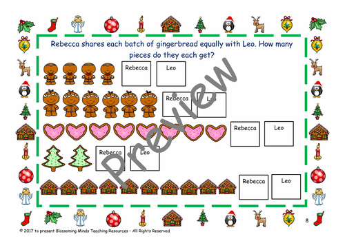 Year 1 Christmas Maths Activity Booklet | Teaching Resources