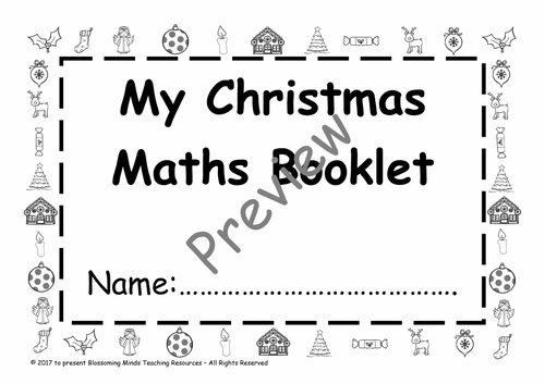Year 1 Christmas Maths Activity Booklet | Teaching Resources