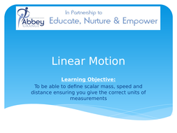 AQA A-Level PE - Biomechanics - Linear Motion and Force | Teaching ...