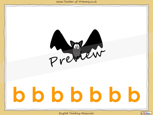 h, b, f, ff, l, ll, ss - Letters and Sounds - Phonics Phase 2, Set 5 ...