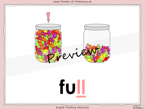 h, b, f, ff, l, ll, ss - Letters and Sounds - Phonics Phase 2, Set 5 ...