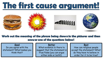 AQA A GCSE Theme C Existence of God and Revelation: Lesson 2 The first ...