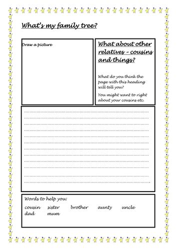 What's my family tree? Guided Reading resources | Teaching Resources