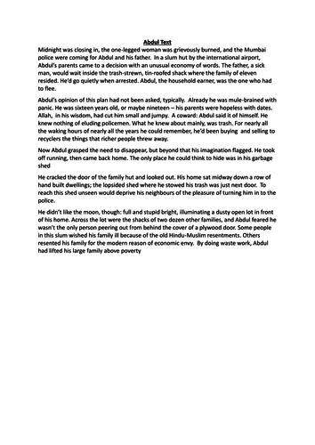 English Language Analysis for GCSE - series of lessons- ppt and ...