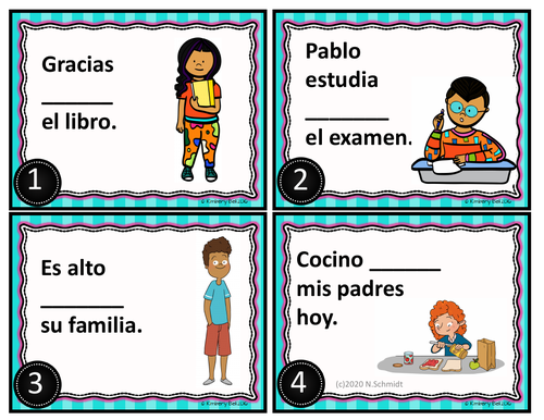 Spanish Prepositions Bundle: Top 7 Resources at 40% off! (Preposiciones ...