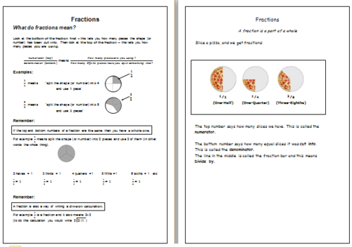 GCSE maths fractions lesson with workbook and answers | Teaching Resources
