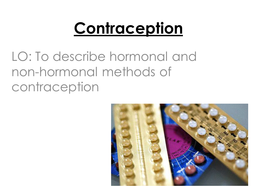 contraception and revision | Teaching Resources