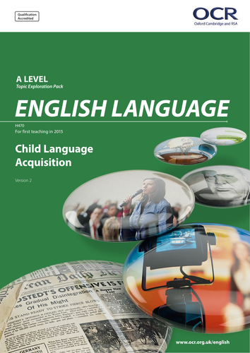 A-level Child Lang Acquisition lessons 3&4 intro to theory | Teaching ...