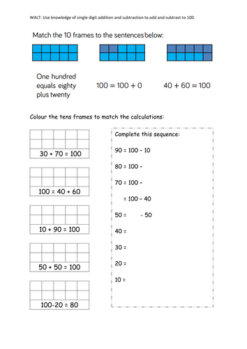 Year 1 and Year 2 Fluency and problem solving with addition and ...