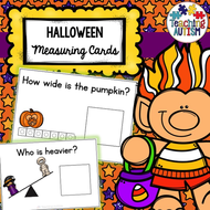 Halloween Measuring Task Cards | Teaching Resources