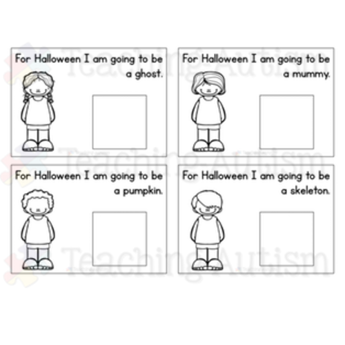 Halloween Costume Matching Cards | Teaching Resources