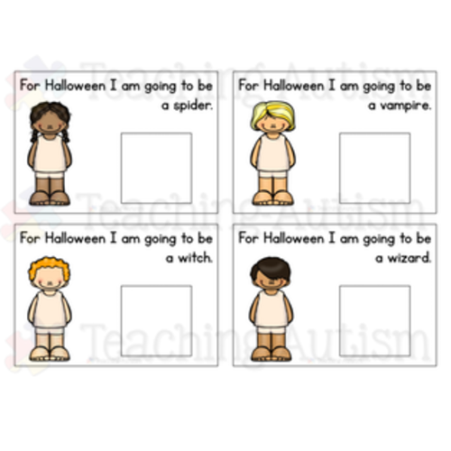 Halloween Costume Matching Cards | Teaching Resources