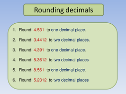 Rounding Introduction | Teaching Resources