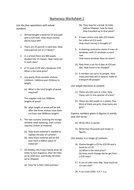 Numeracy Worksheets | Teaching Resources