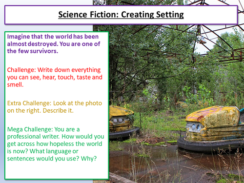 Science Fiction Setting | Teaching Resources