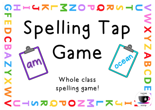 Spelling Tap Game - Spelling Practice | Teaching Resources