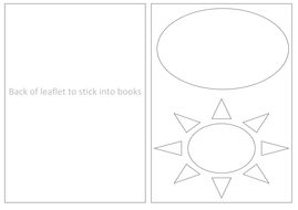 KS2: 2-fold and 3-fold leaflet templates | Teaching Resources