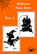 Phonics Phase 2 - Halloween Phonic Sheets | Teaching Resources