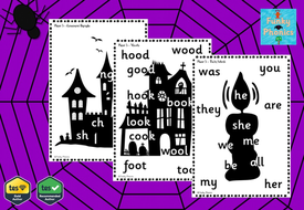 Phonics Phase 3- Halloween Phonic Sheets | Teaching Resources