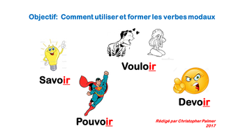 French: General lesson on modal verbs in the present tense (pouvoir ...