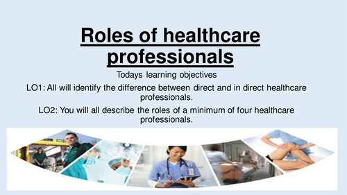 Unit 2 Working in H&Sc Roles & Responsibilities [New Spec] | Teaching ...
