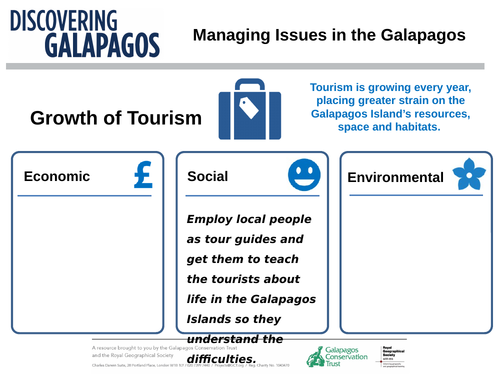 Sustainability Principles (Galapagos study) | Teaching Resources