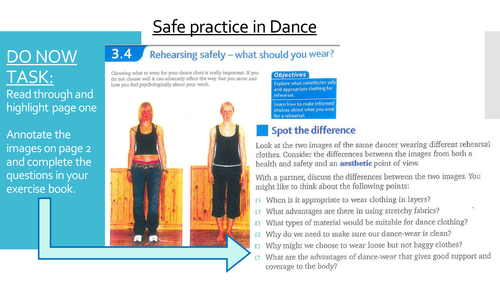 Introduction to GCSE Dance Unit of Work (New Spec) | Teaching Resources