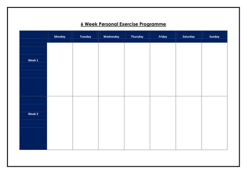 Btec Sport Level 2 - Unit 5 Training for personal fitness - lesson 5 ...