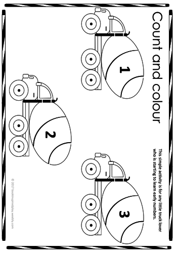 Truck count and colour | Teaching Resources