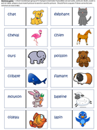 animal domino cards | Teaching Resources