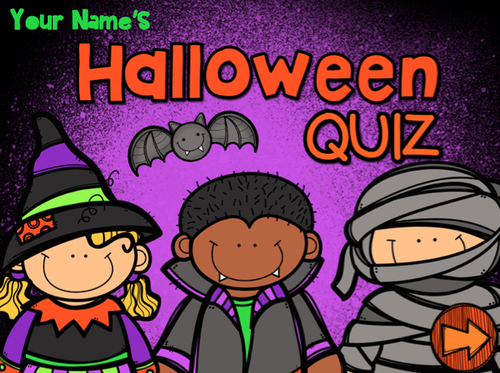 Create Your Own Halloween Quiz in PowerPoint | Teaching Resources