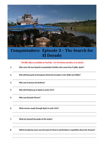 Spanish Conquest of the Americas | Teaching Resources