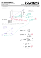 GCSE 9-1 Exam Question Practice (3D Pythagoras + Trigonometry ...