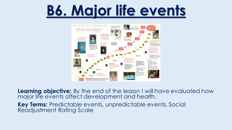 BTEC Level 3 Health & Social Care Unit 1 Human Lifespan Development B6 ...