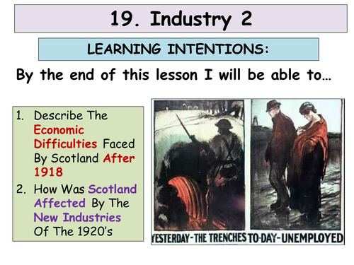 National 4 / 5 History: Era of the Great War (WWI) | Teaching Resources