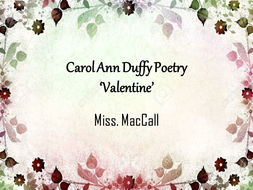 Carol Ann Duffy Annotated Poem Bundle | Teaching Resources