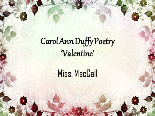 Carol Ann Duffy Annotated Poem Bundle | Teaching Resources