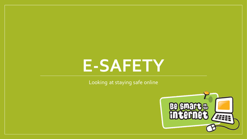 E-Safety - personal information, do's and don'ts, cyber-bullying ...