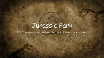 Year 9- Jurassic Park (2 Lessons) | Teaching Resources