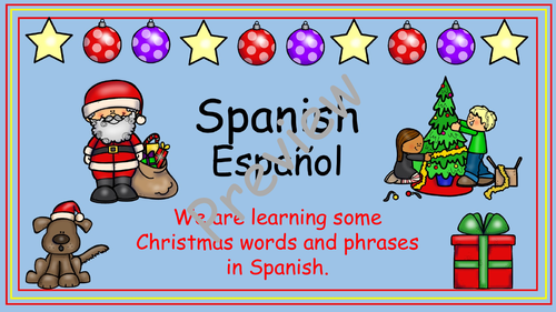 Spanish Christmas Lesson - La Navidad | Teaching Resources