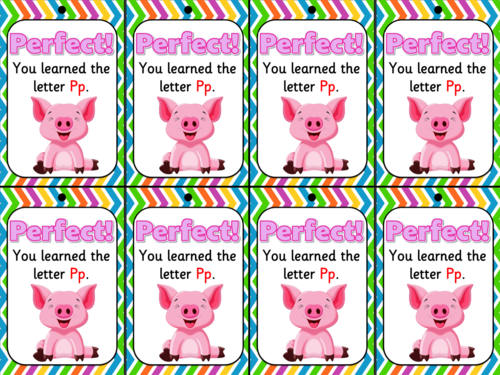 Alphabet Brag Tags | Teaching Resources