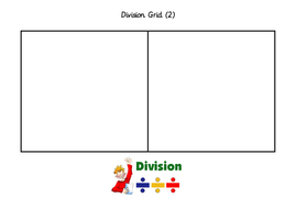 Division Grids for use during concrete methods of maths. | Teaching ...