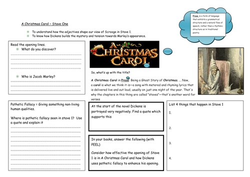 A Christmas Carol (14 lesson scheme) | Teaching Resources