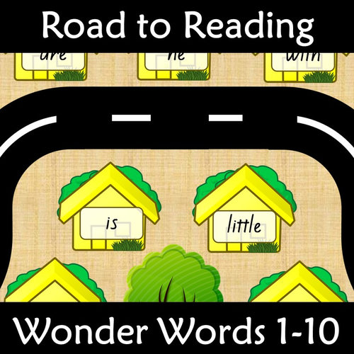 Wonders Word Wall Road to Reading Kindergarten Units 1-10 | Teaching ...