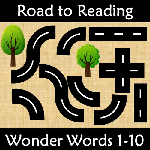 Wonders Word Wall Road to Reading Kindergarten Units 1-10 | Teaching ...