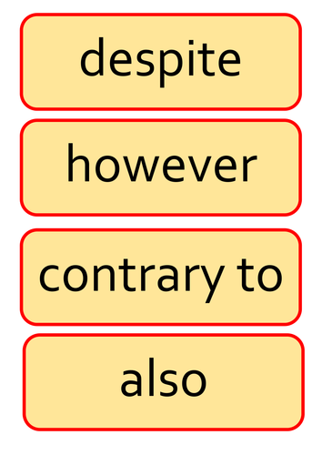 VCOP flashcards for display | Teaching Resources