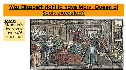 GCSE Edexcel 1-9 Key Topic 2: Challenges to Elizabeth at home and ...