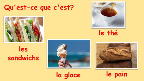 French Food and Drink La Nourriture | Teaching Resources