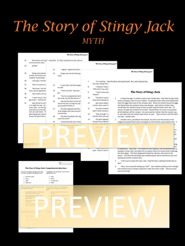 HALLOWEEN: Literary Non-Fiction, Poetry, Myth and more | Teaching Resources