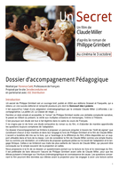 Un Secret : Philippe Grimbert | Teaching Resources
